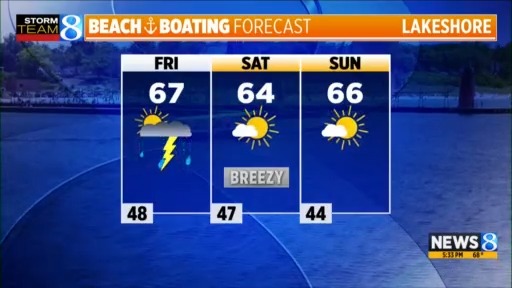 Beach and Boating forecast: May 29, 2025