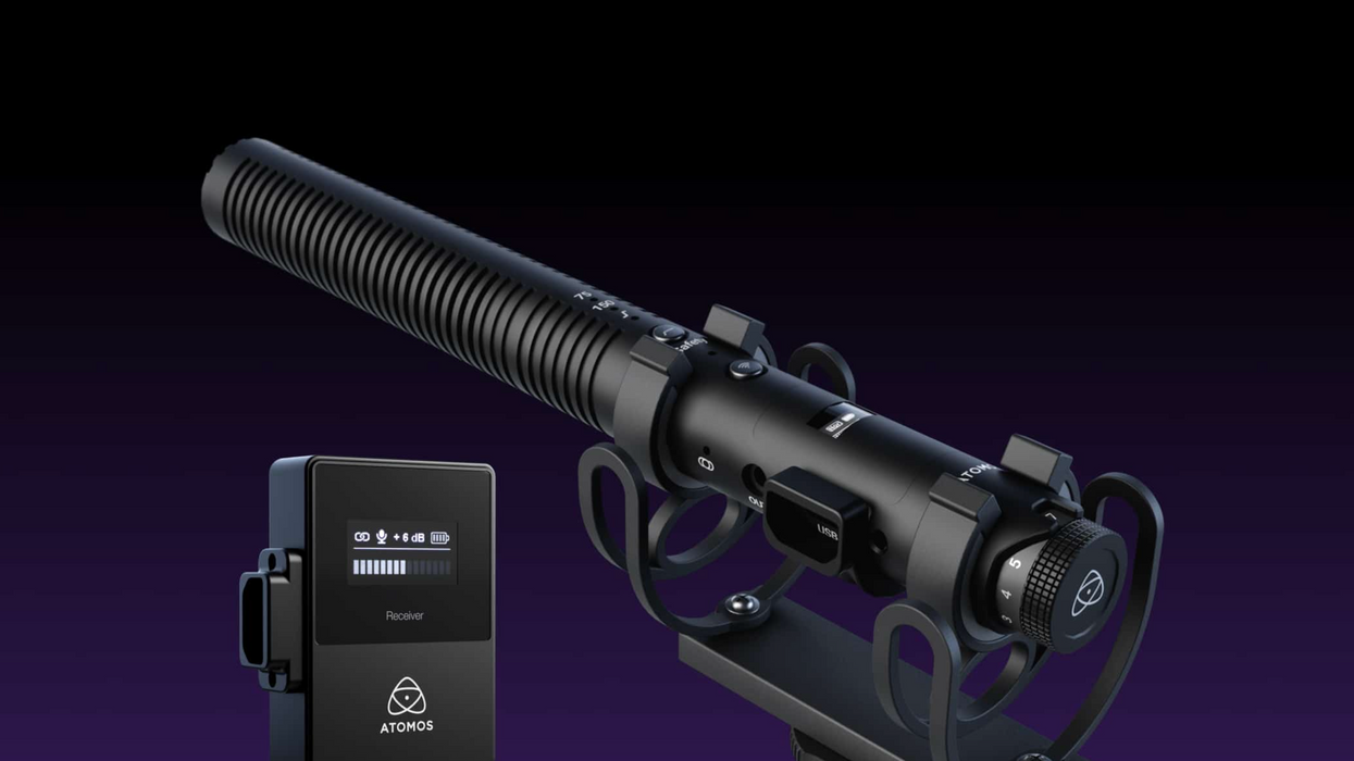 Atomos StudioSonic Mic Delivers Broadcast Power With Locking USB-C Connection