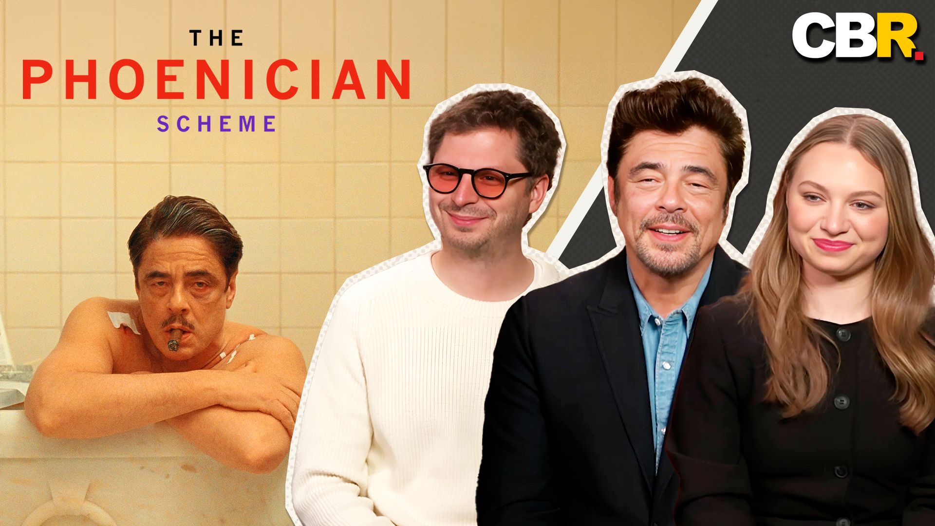 Michael Cera, Benicio Del Toro, & Mia Threapleton Talk The Phoenician Scheme