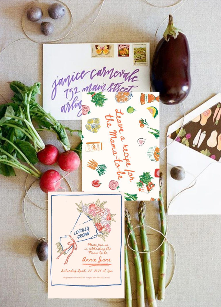 For a Growing Family: The Cutest ‘Locally Grown’ Baby Shower Ideas