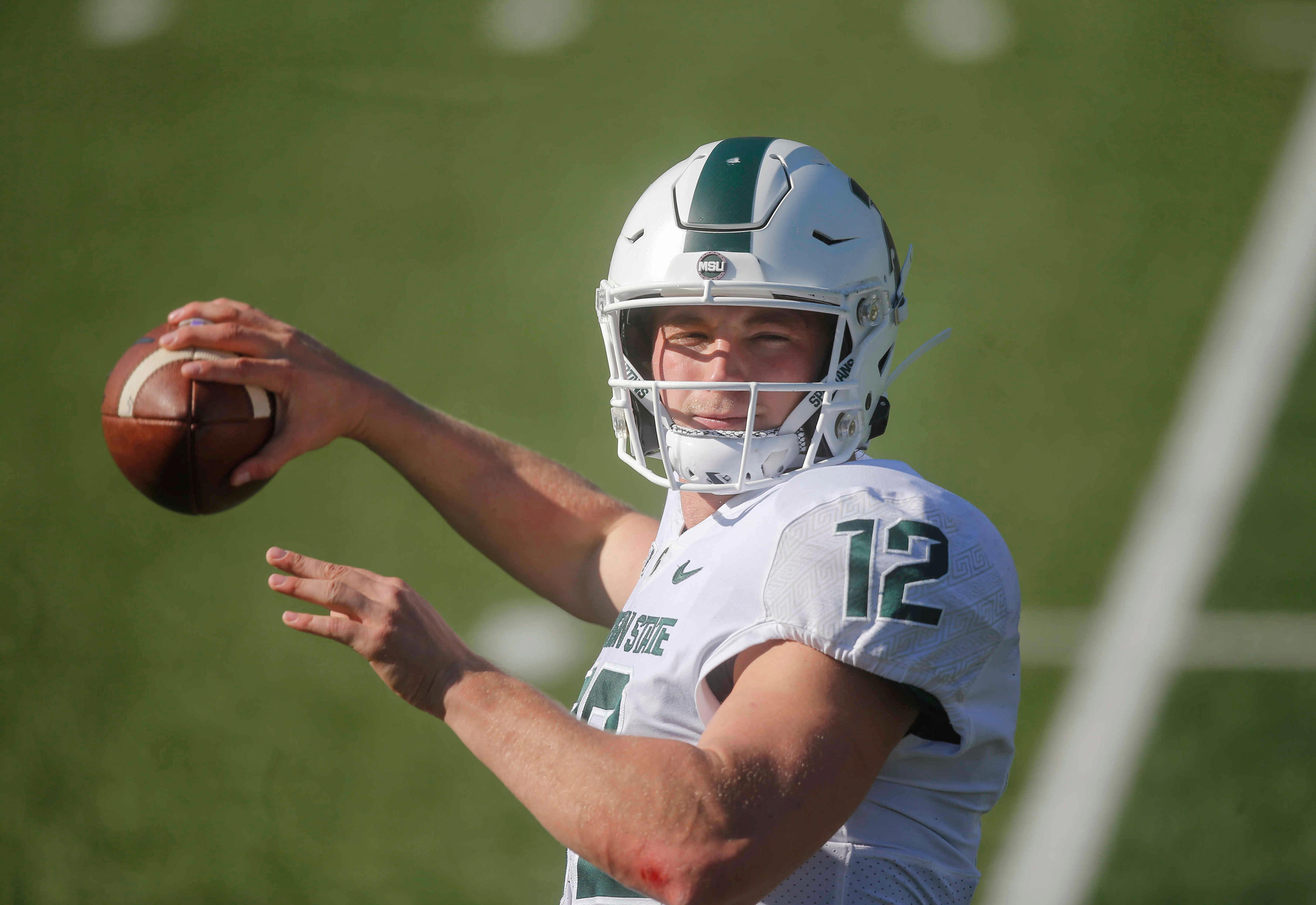 Former MSU QB Rocky Lombardi to start for UFL's Michigan Panthers this ...