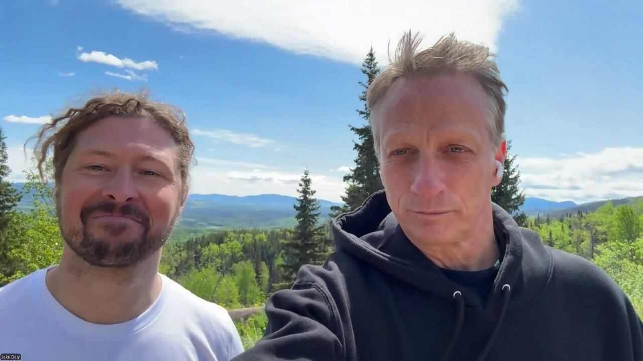 Skateboarding legend Tony Hawk makes surprise visit to B.C. mountain ...