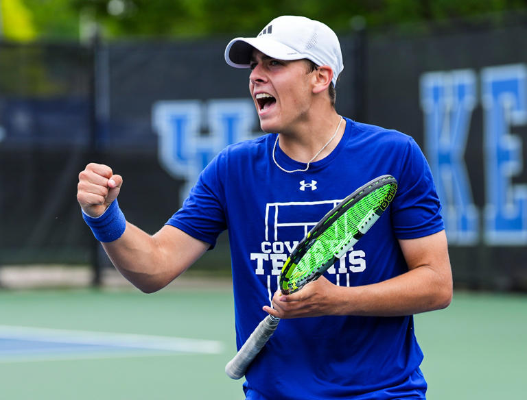 Covington Catholic tennis standouts sweep singles, doubles at KHSAA ...