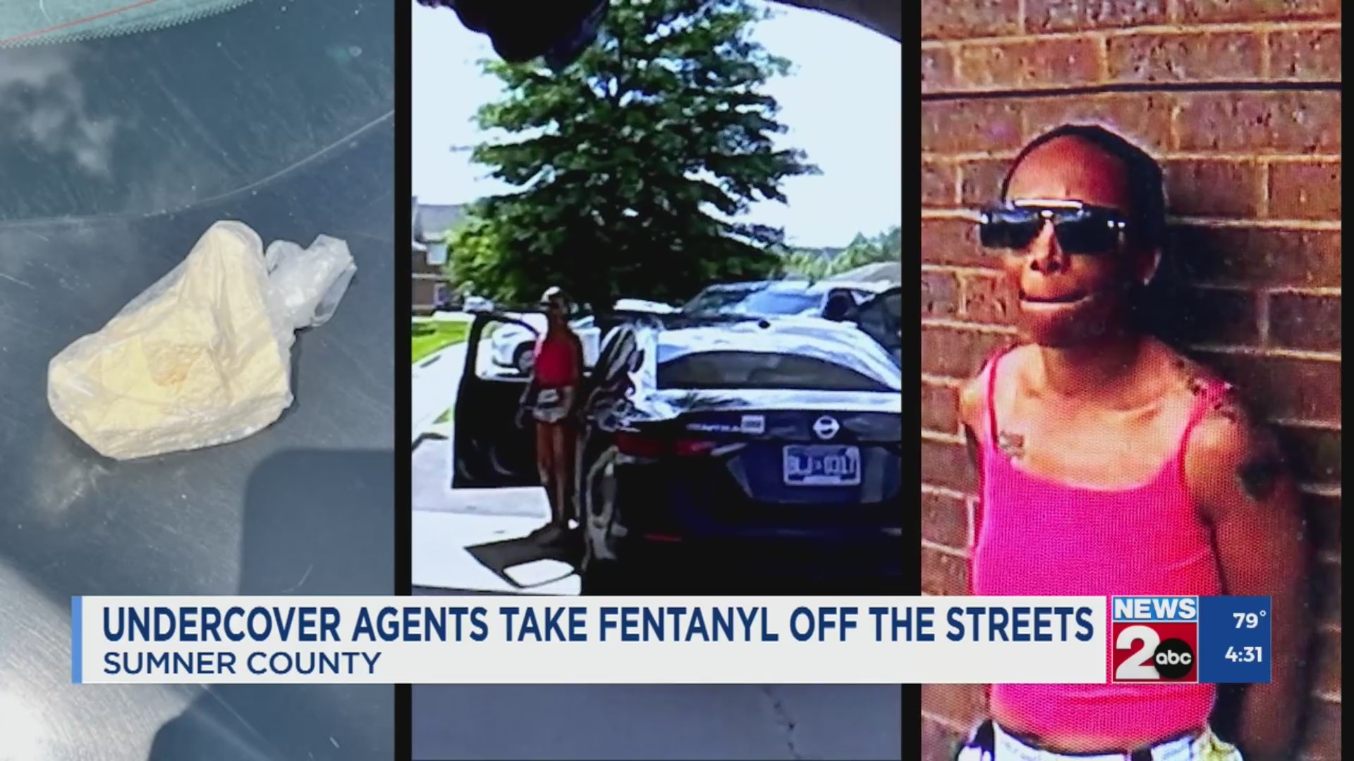Authorities find fentanyl in woman's car in Sumner County