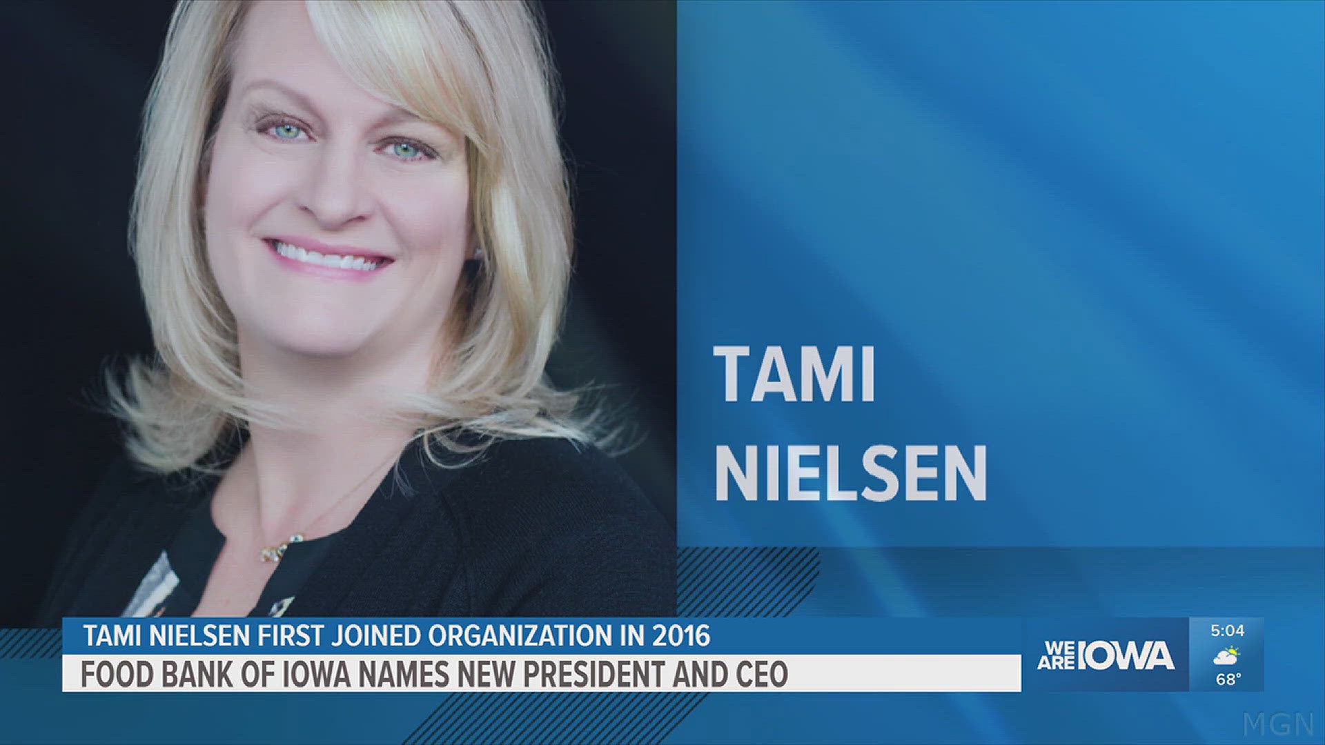 Food Bank of Iowa names new president and CEO