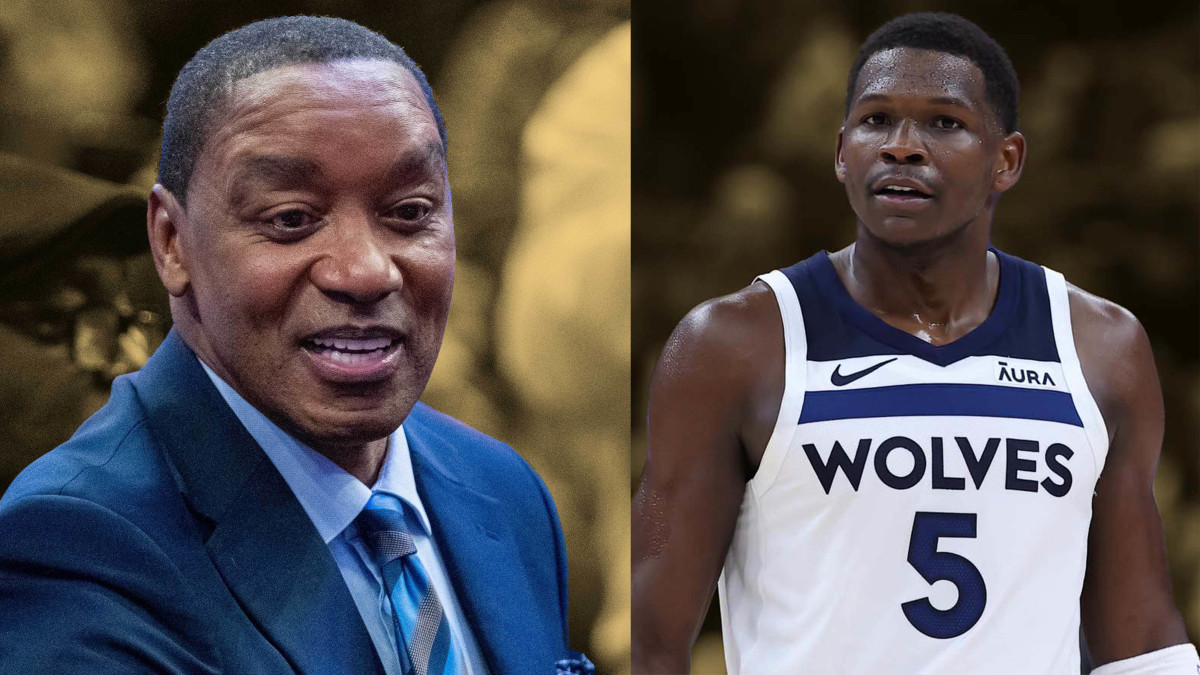 Isiah Thomas reveals how OKC trapping Anthony Edwards reminds him of ...