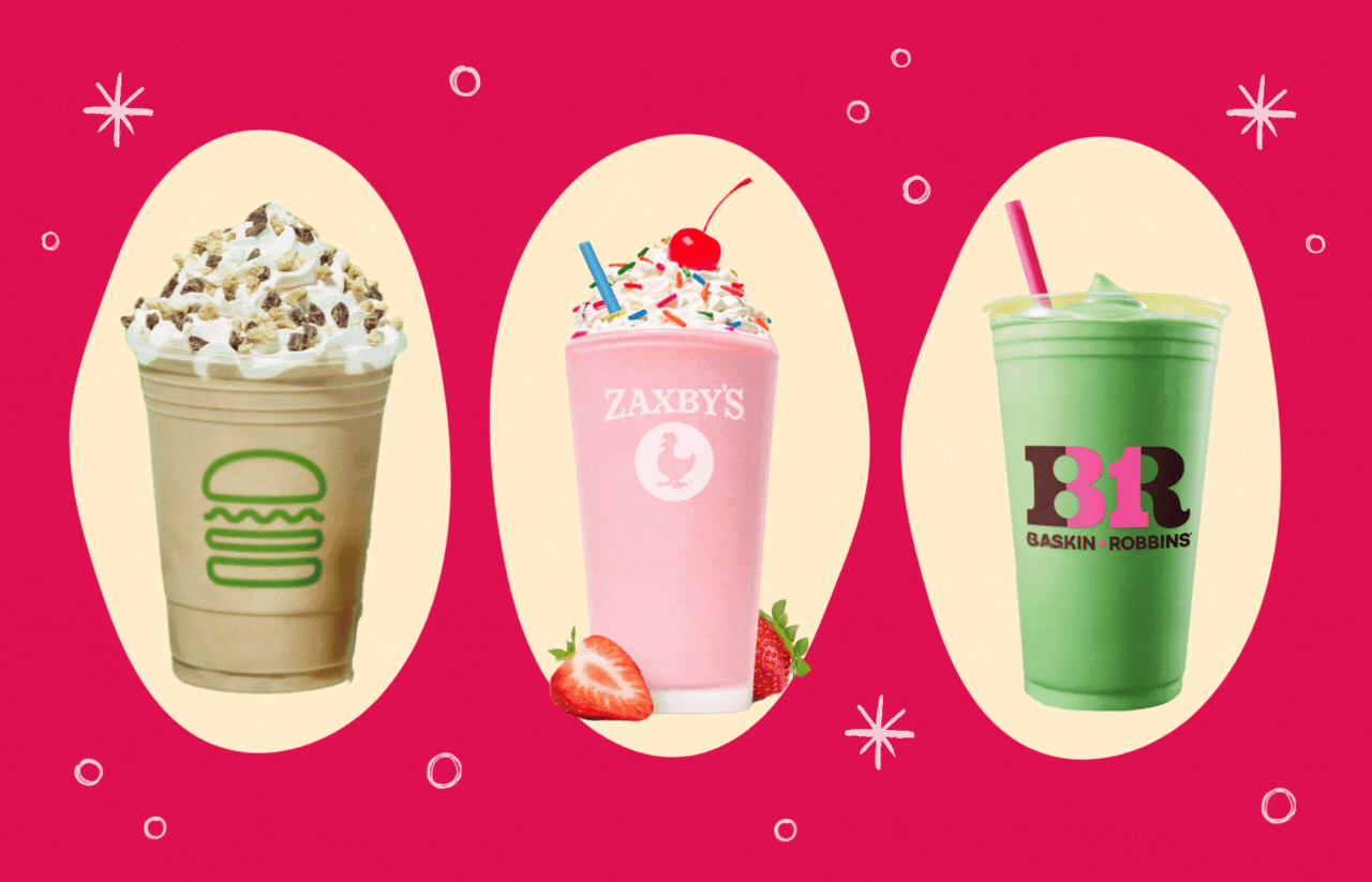 The Best Fast Food Summer Milkshakes & Frozen Treats For Warm Weather