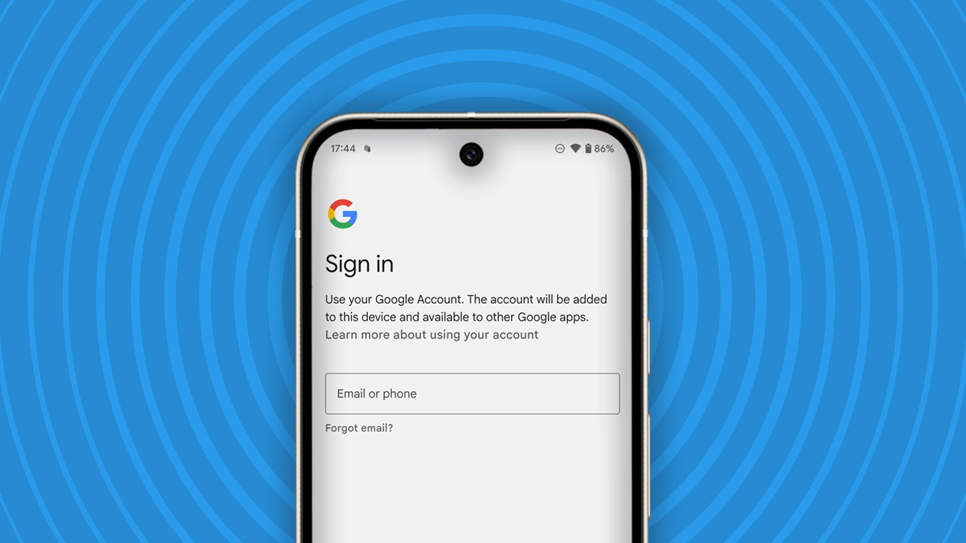 How to add another account on Android