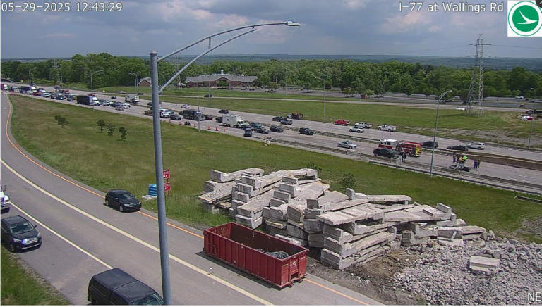 Highway reopens after serious crash closed lanes on I-77 southbound