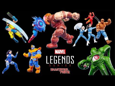 New Marvel Legends Fantastic Four Movie & Marvel Vs Capcom Gamerverse ...
