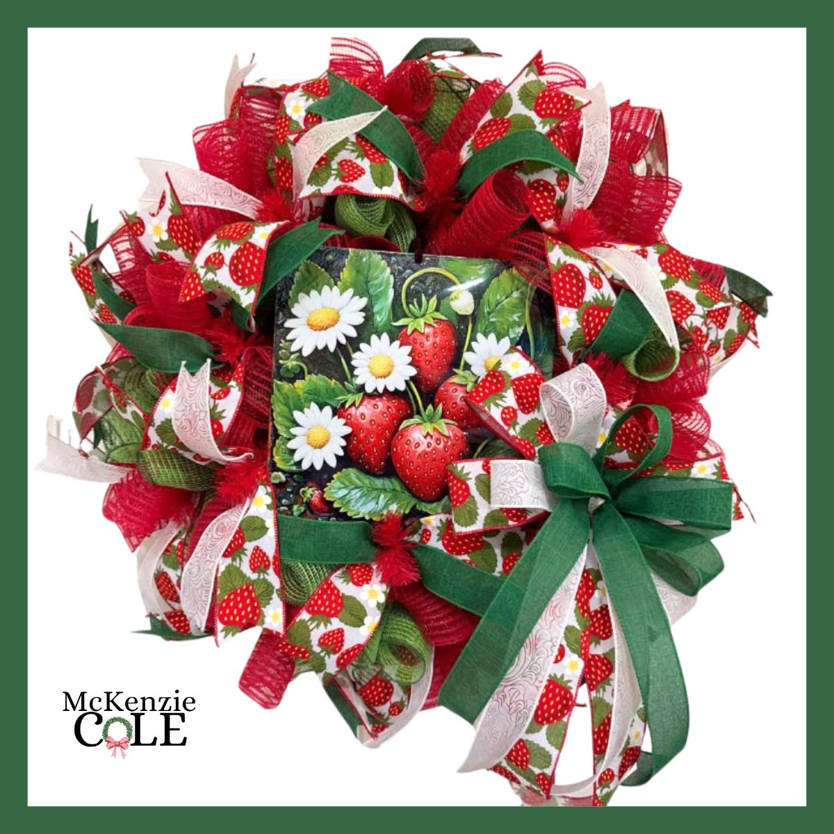 Strawberry Mesh Wreath: A Sweet Southern DIY with Teri Nichols
