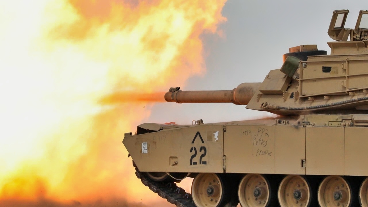 A Fleet of American-Made M1 Abrams Tanks Are Now Stationed Right in ...