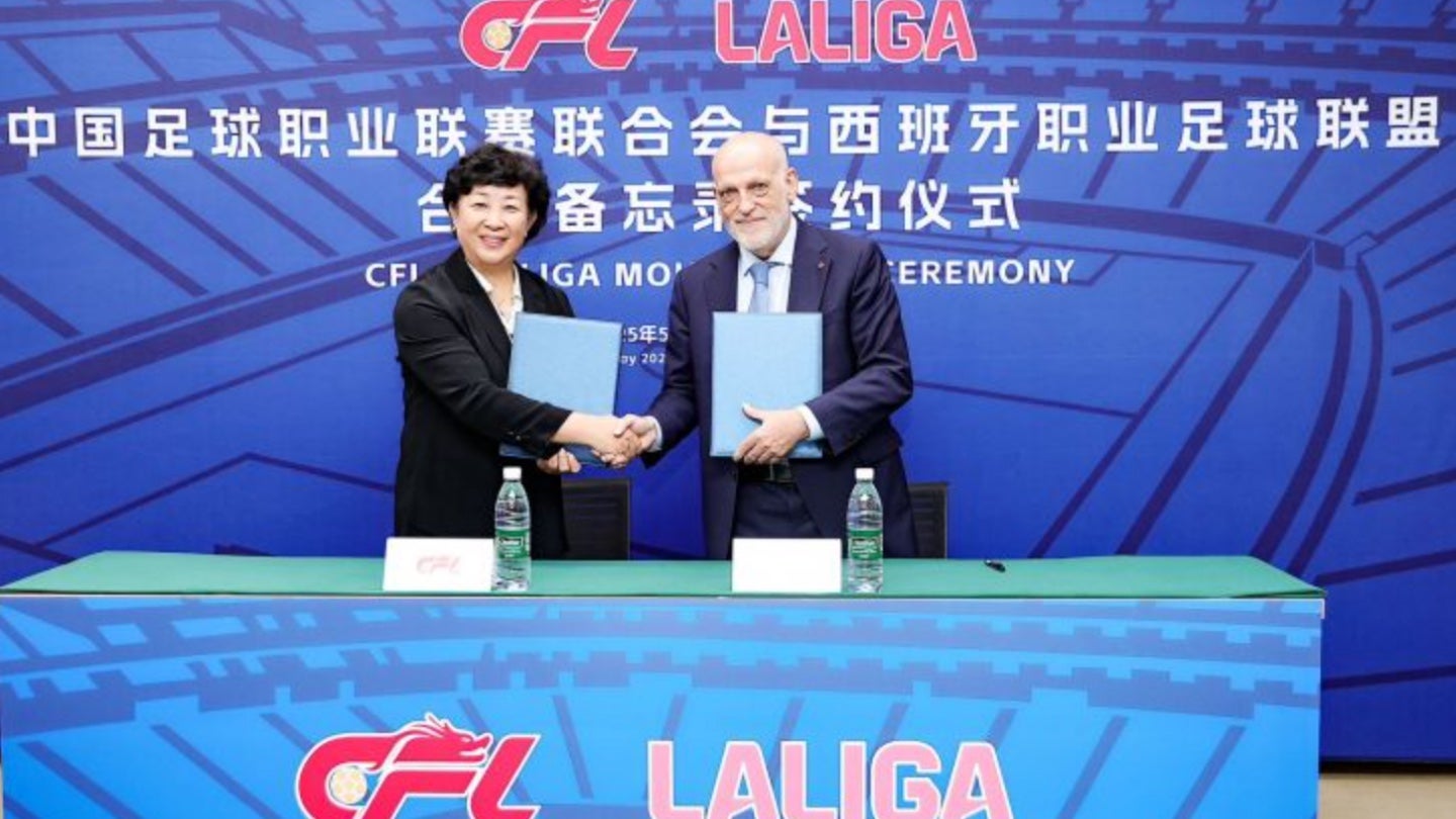 LaLiga and Chinese Professional Football League in strategic tie-up