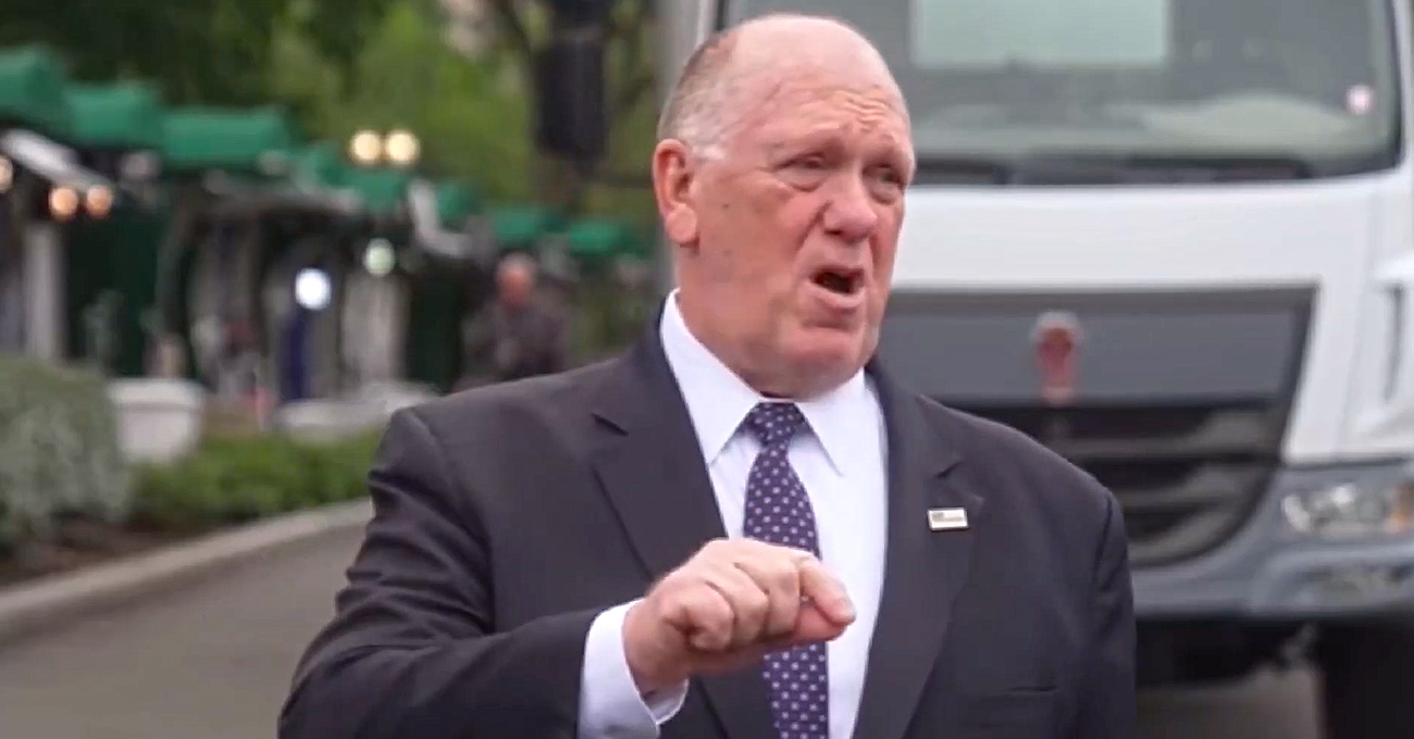 Border Czar Tom Homan Says ICE Agents Assaulted and ‘Doxed Every Day ...