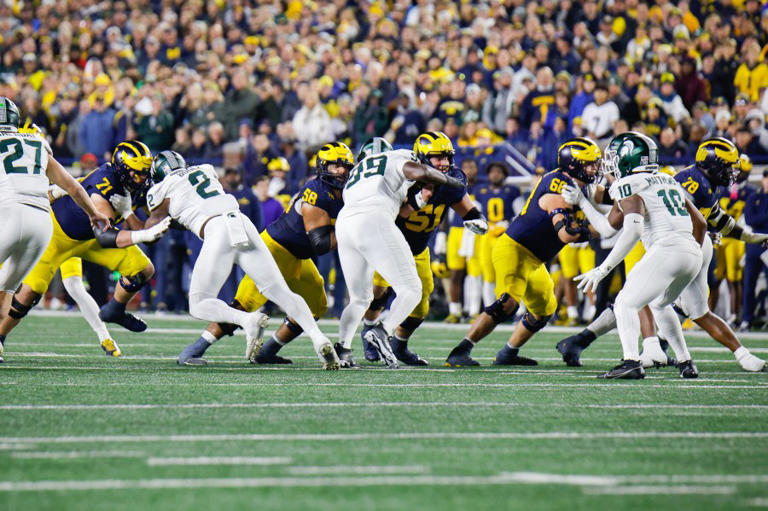 Michigan and Michigan State have a few kickoff times announced