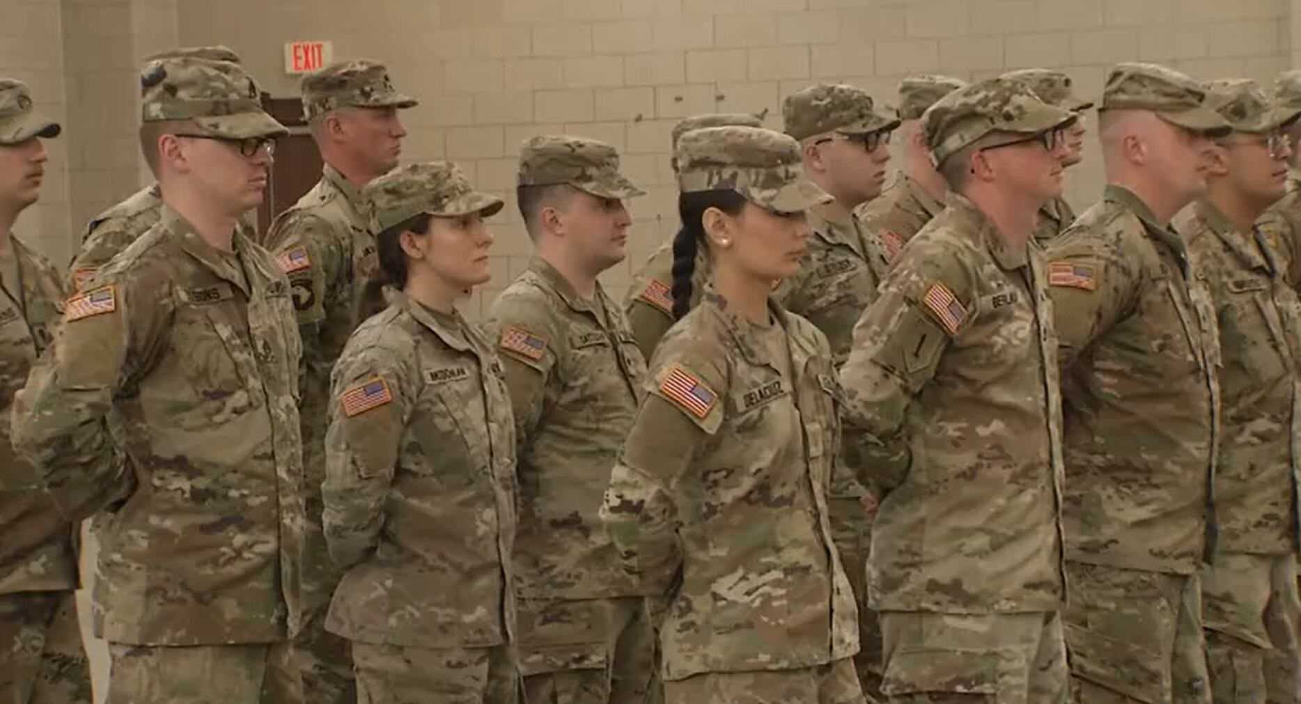 Iowa National Guard holds send-off ceremony in Cedar Rapids
