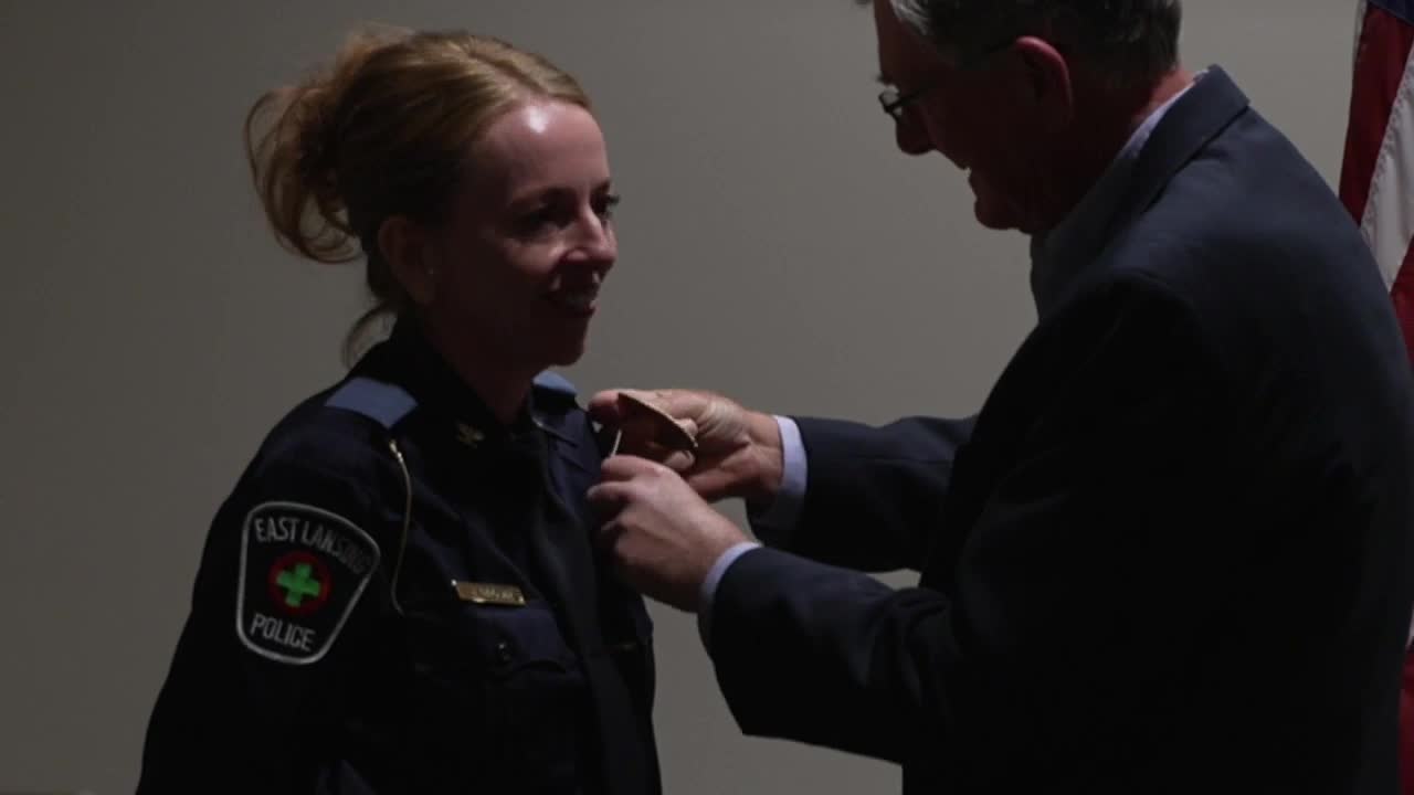 Jennifer Brown sworn in as new East Lansing police chief