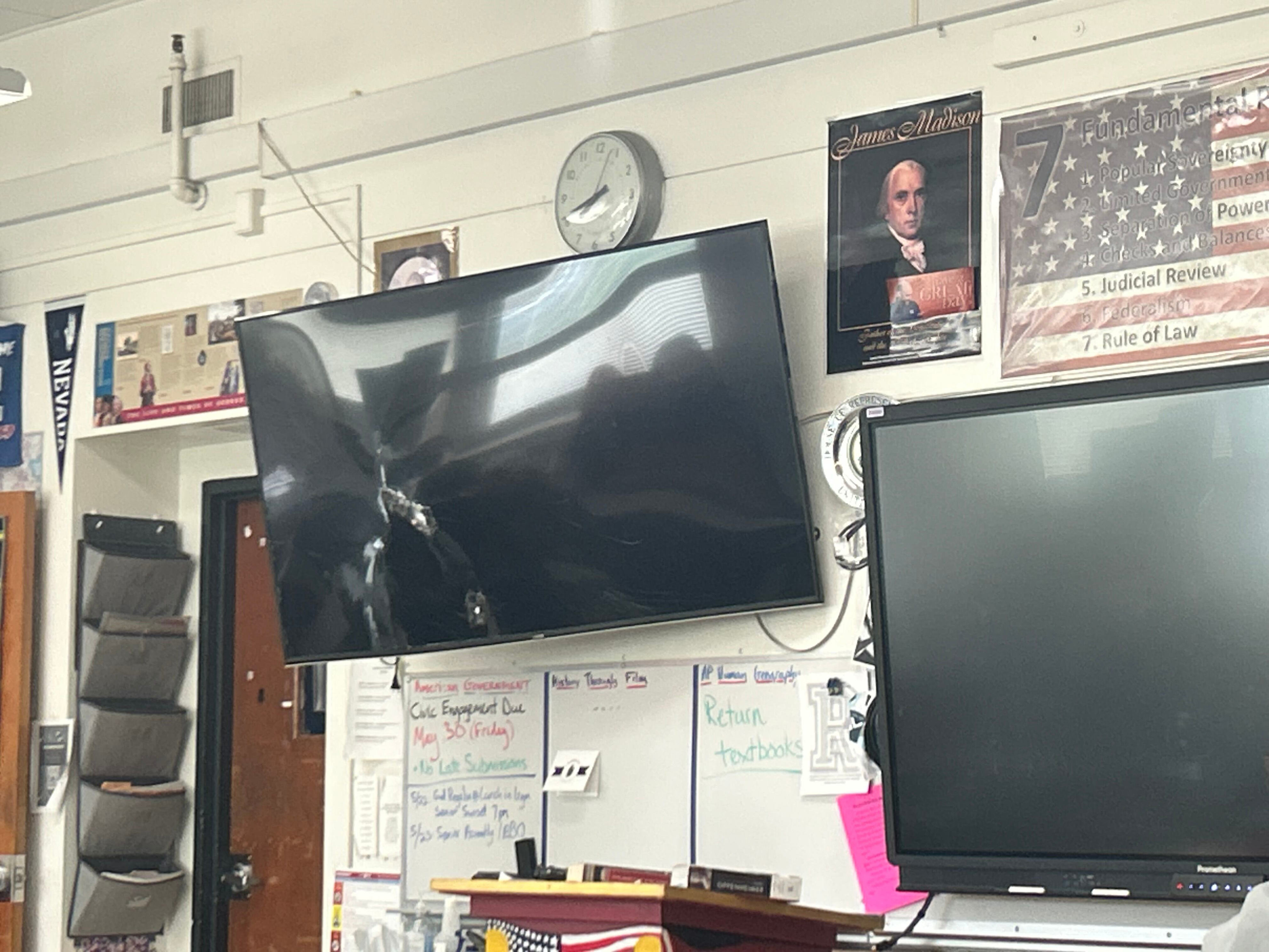 Reno High students disciplined in connection with May 22 vandalism