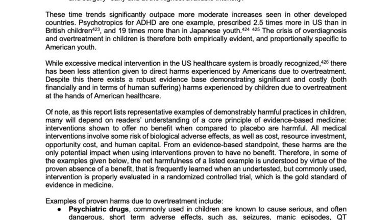 Trump administration’s MAHA report on children’s health filled with ...
