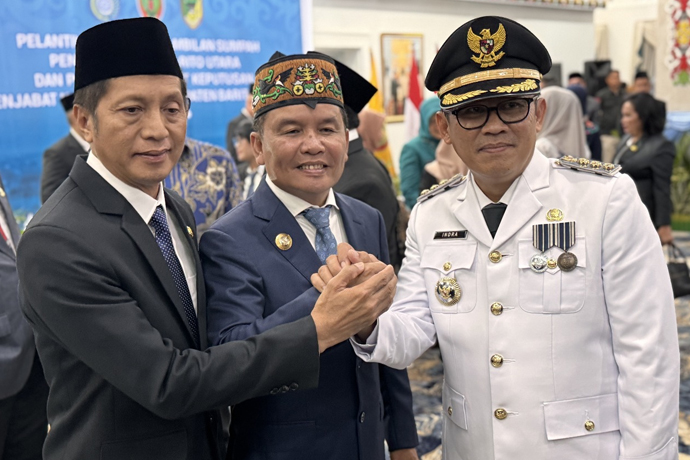 Resmi Jadi Pj Bupati Batara, Indra akan Fokus Persiapan PSU