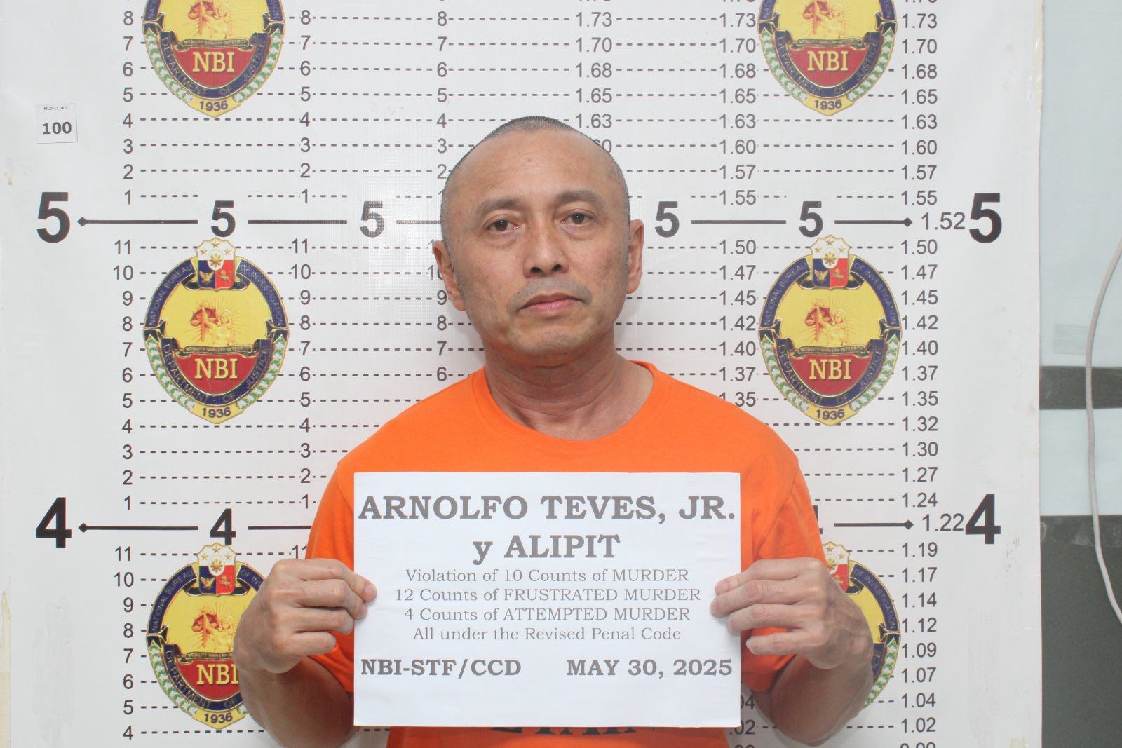 Teves on his way to NBI detention facility in Bilibid