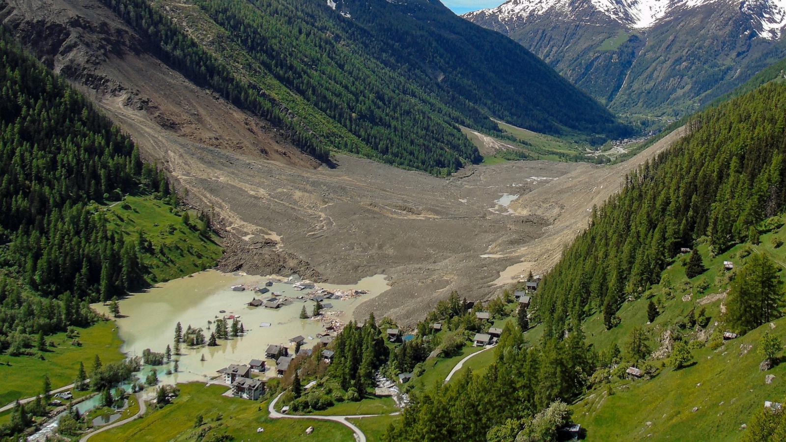 What to know about the glacier that buried a Swiss village after it collapsed