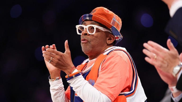 NBA playoffs 2025: Spike Lee 'would give up an Academy Award' to see ...