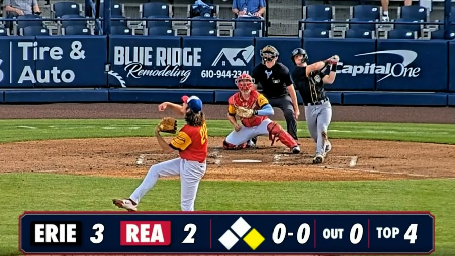 SeaWolves sweep Thursday doubleheader with Reading