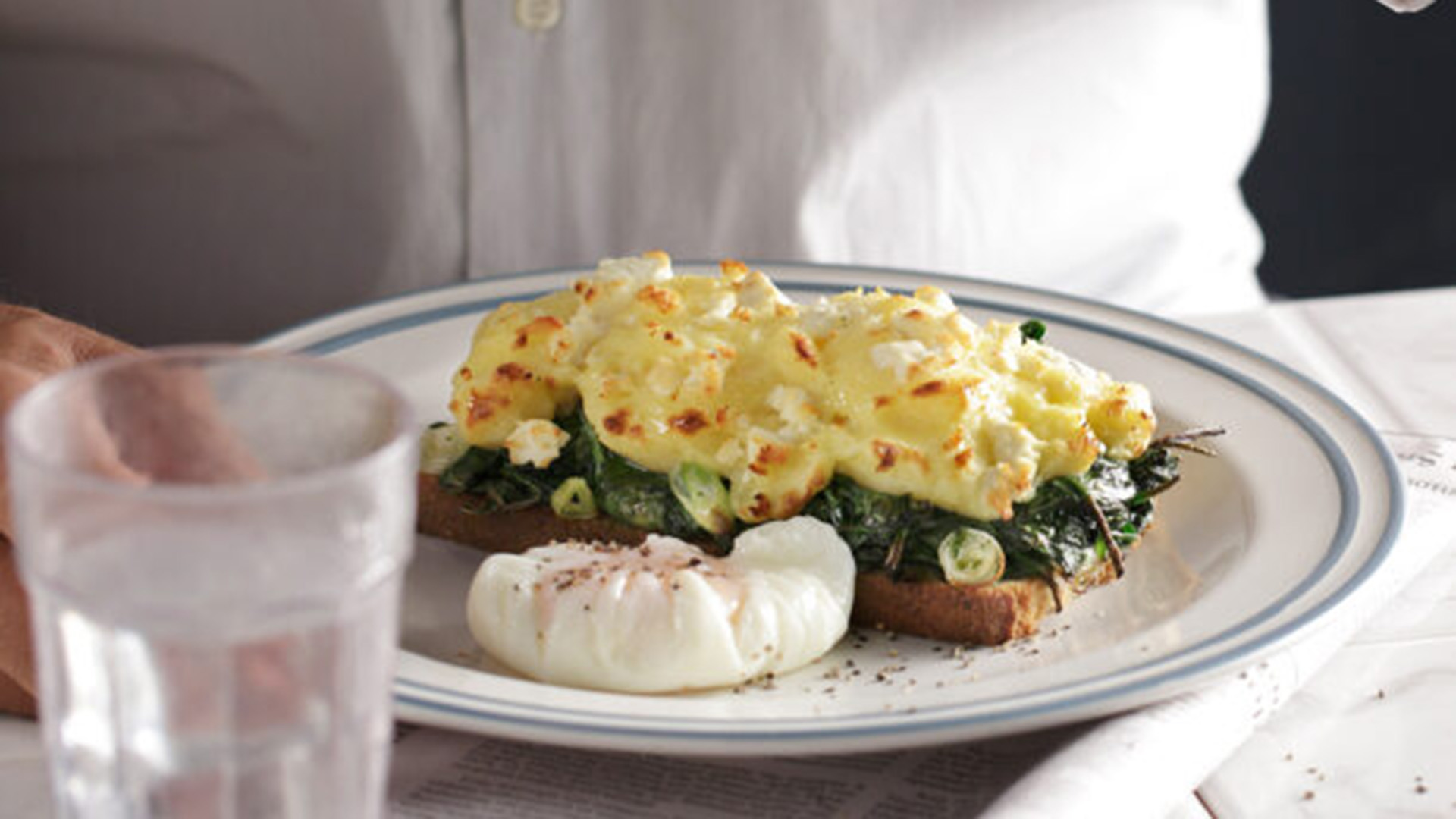 Croque Monsieur σαν σπανακόπιτα