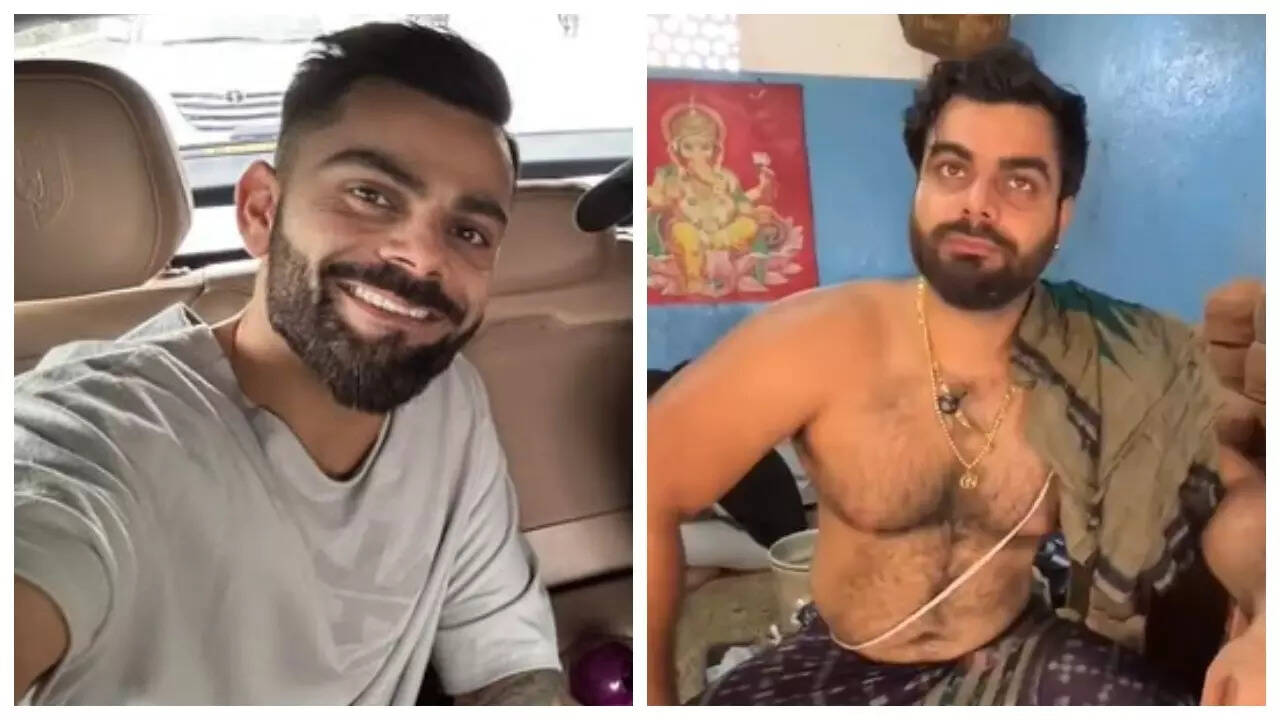 Virat Kohli's fans are convinced this temple cook is his lookalike ...