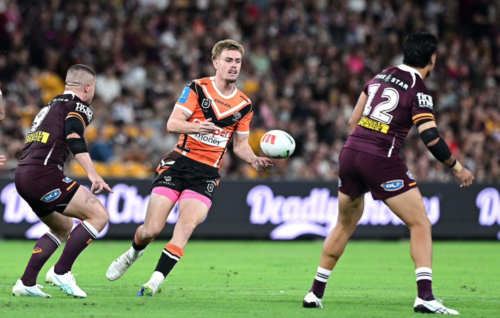 Galvin spotted in Bulldogs gear at Belmore