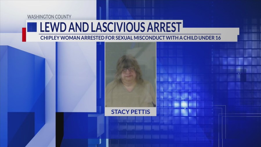 Chipley woman arrested for alleged sexual misconduct with child under ...