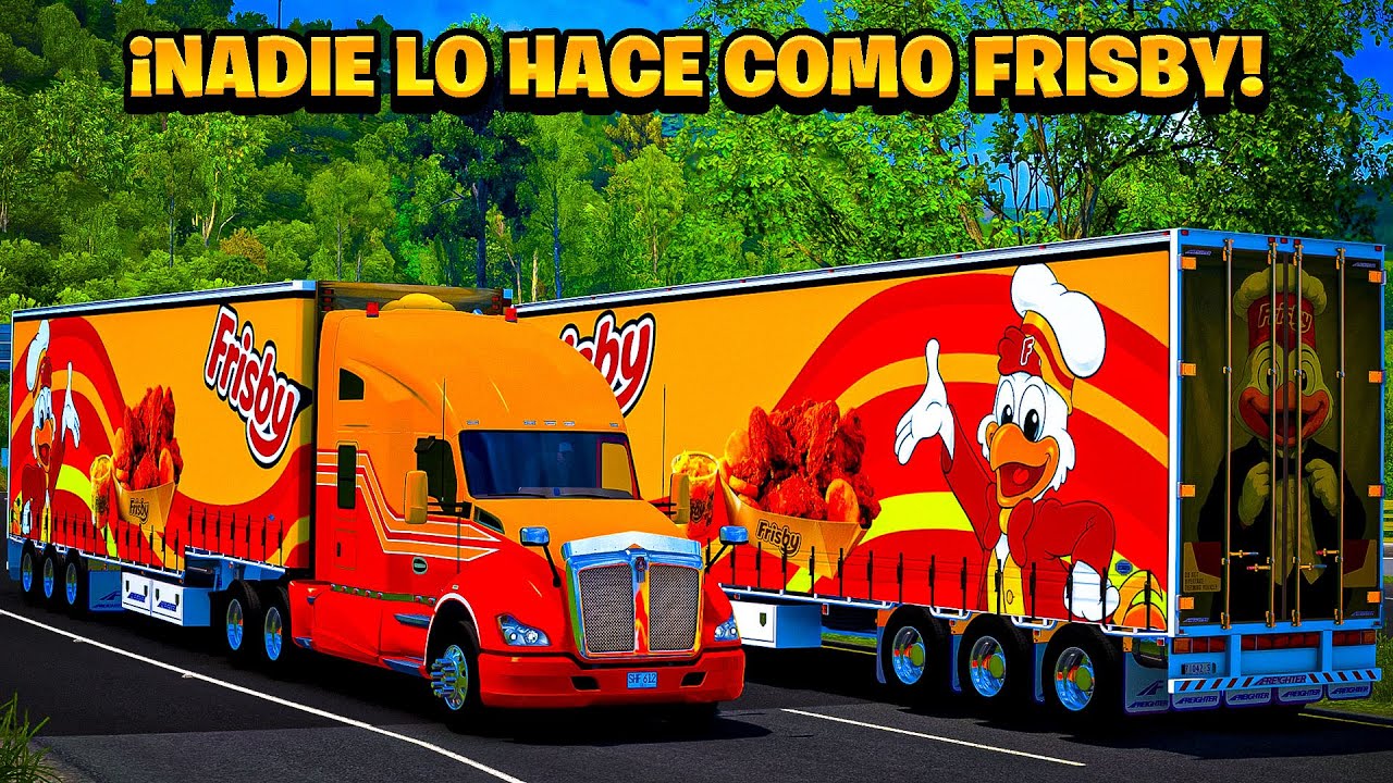 ¡El Pollo Frisby es Colombiano! | American Truck Simulator