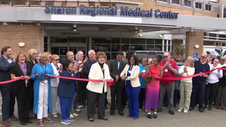 Sharon Regional Medical Center reopens with ceremonial ribbon-cutting