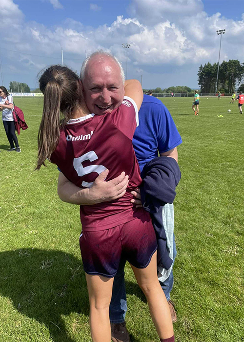 Sweet tradition Galway's Kate Geraghty's dad has to make her laugh ...