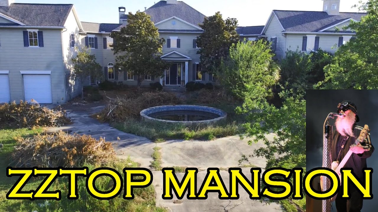 ZZ Top’s Dusty Hill Abandoned Mansion at San Leon, Texas