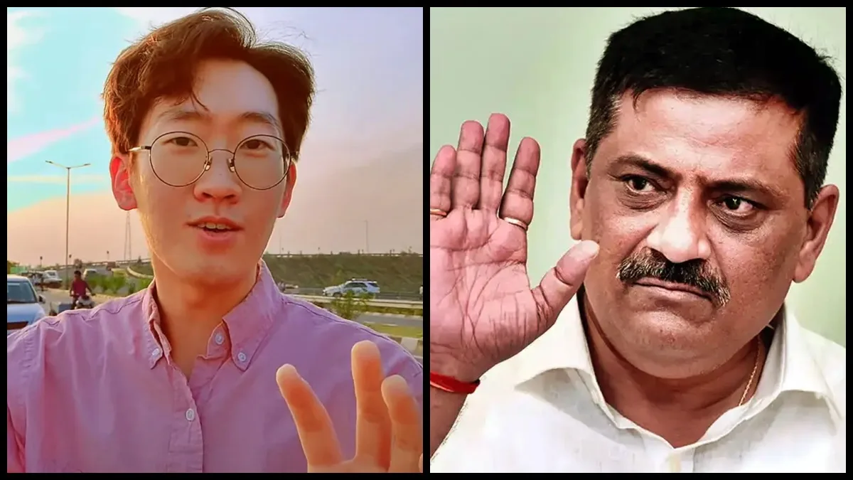 Korean Bihari meets JD(U) MP Sanjay Jha in Seoul during diplomatic tour