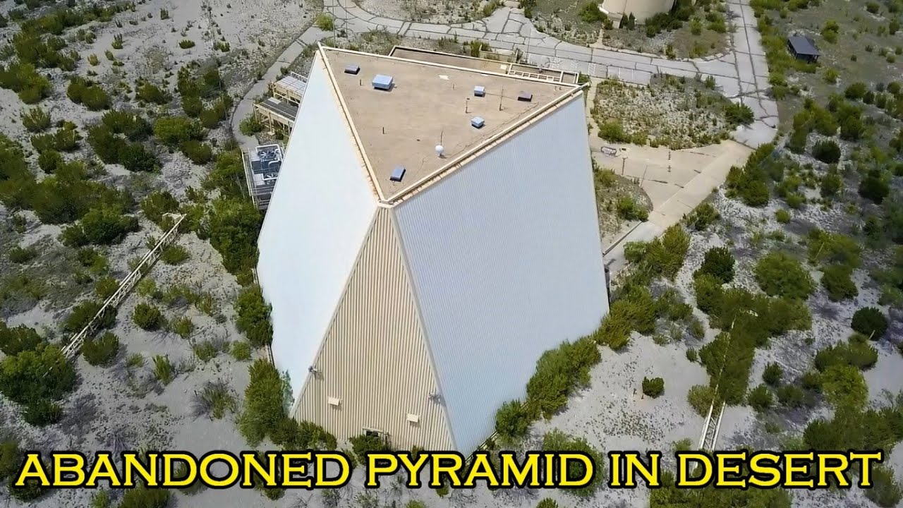 Abandoned Pyramid in Texas Desert (SSPARS El Dorado Radar Base)