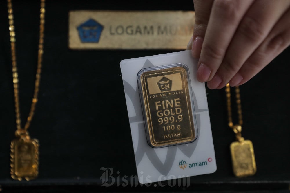 Harga Emas Antam Hari Ini Naik, Ukuran 1 Gram Jadi Rp1,9 Juta