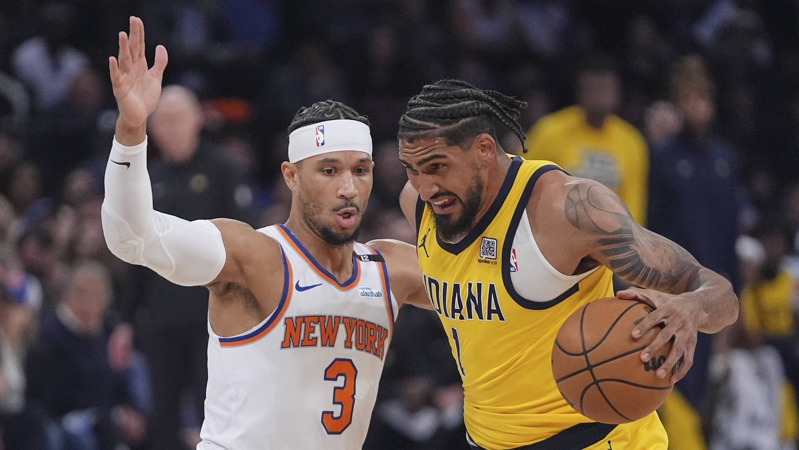 Halftime: Pacers trail Knicks by double digits