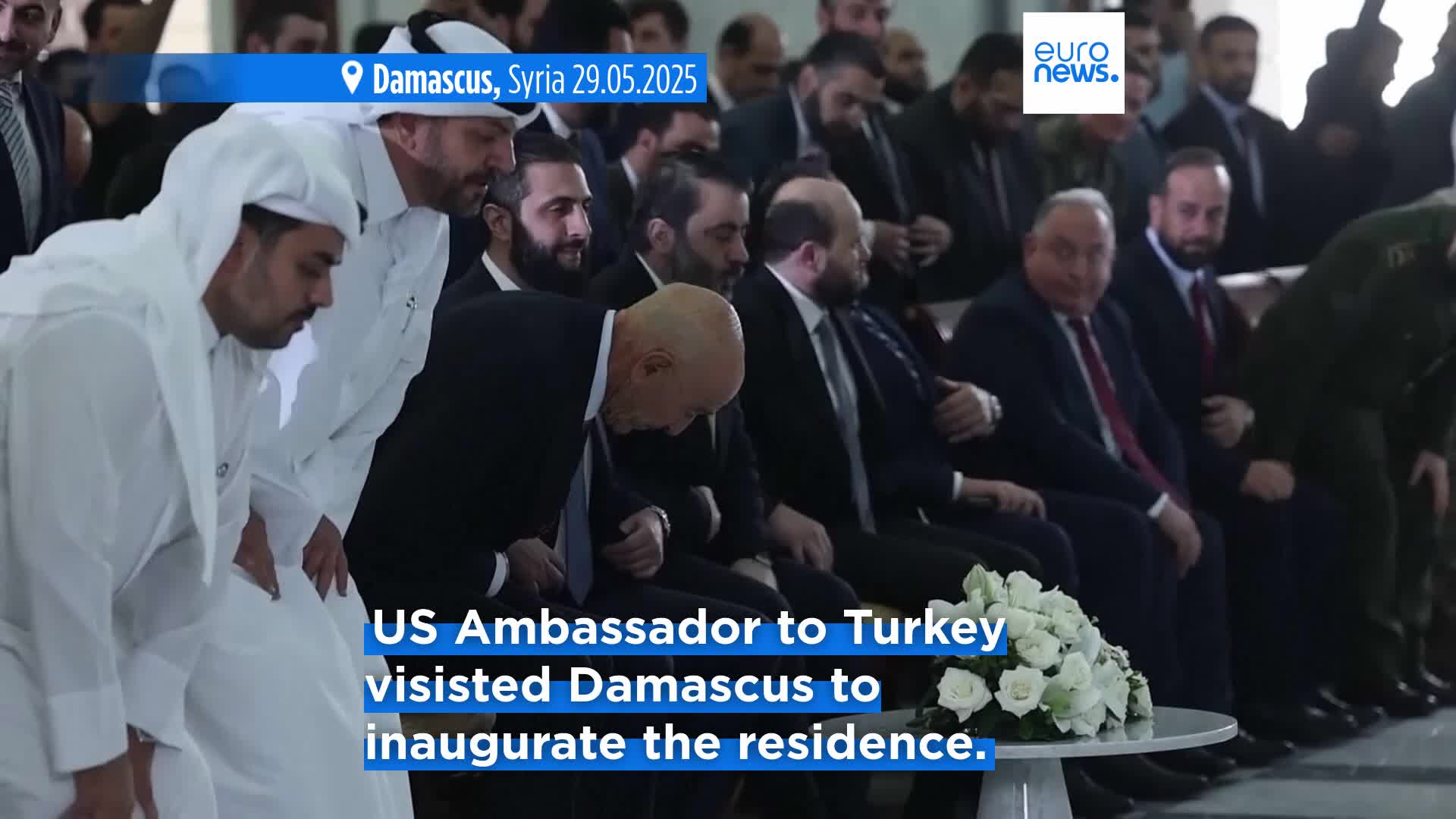US ambassador's residence in Syria reopens as Washington looks to mend ...