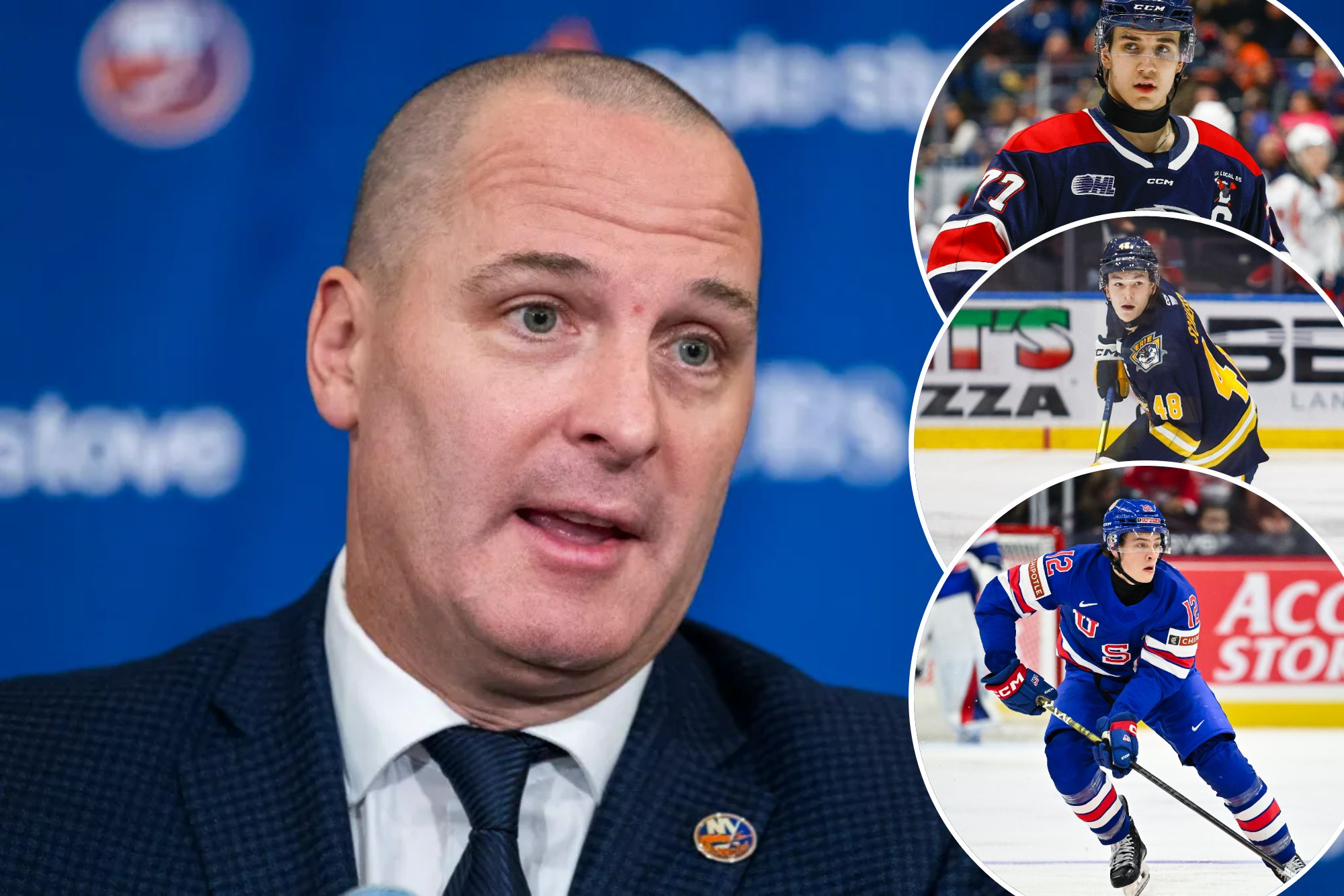 Mathieu Darche doesn’t expect to trade Islanders’ No. 1 overall pick