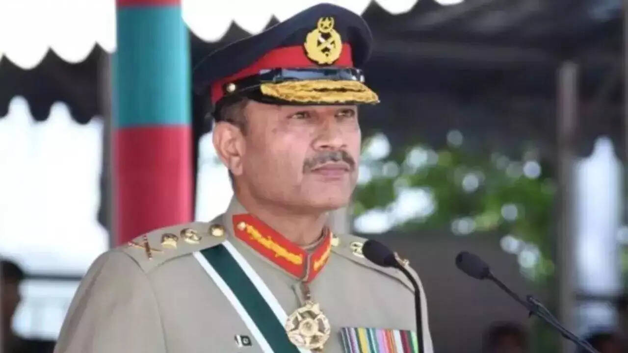 'Water is Pakistan's red line': Pak army chief Asim Munir says will not ...
