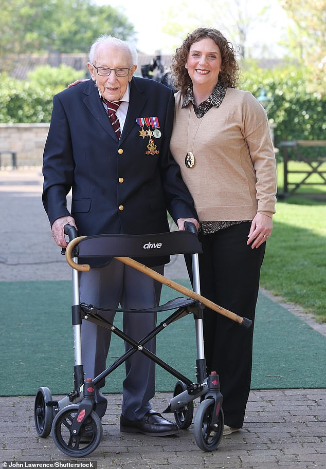 Captain Tom's daughter gives herself a pay rise from the family firm