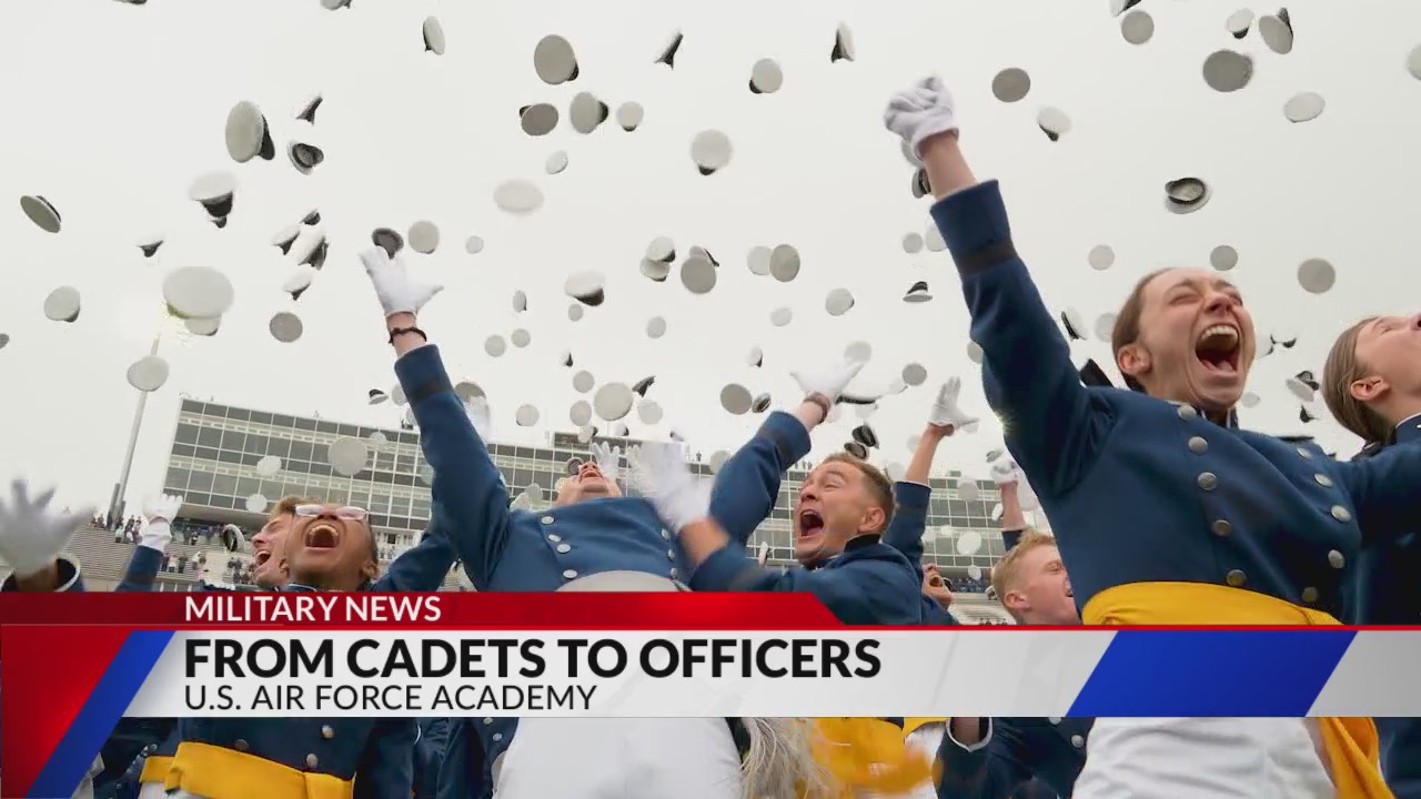 Final salute as cadets: USAFA class of 2025
