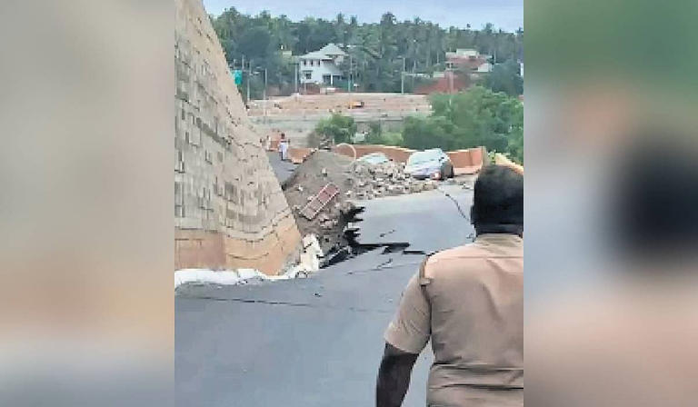 NHAI blames concessionaire for NH 66 collapse; to issue fresh safety ...