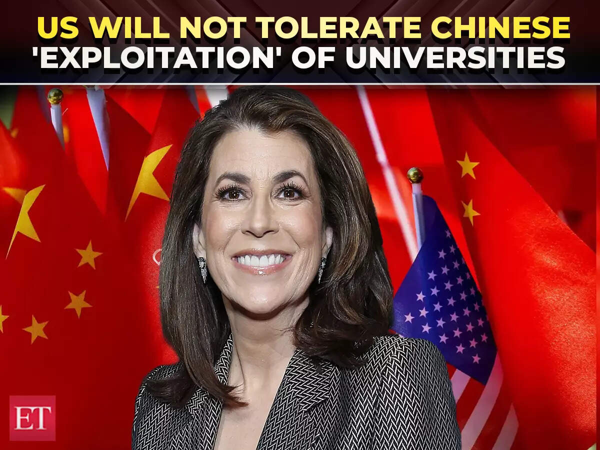 US will not tolerate Chinese 'exploitation' of universities, theft of ...