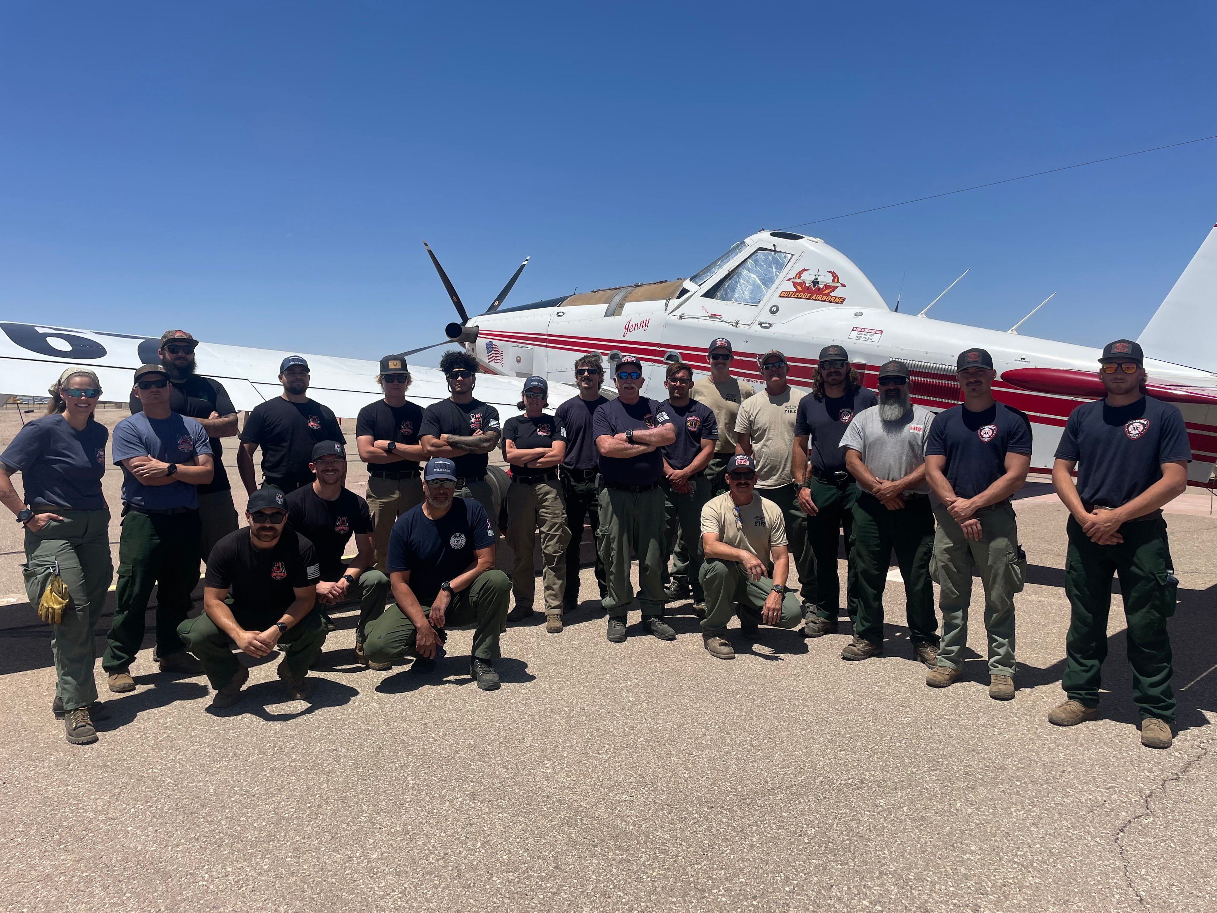 Utah task forces helping battle wildfires in southern Airzona