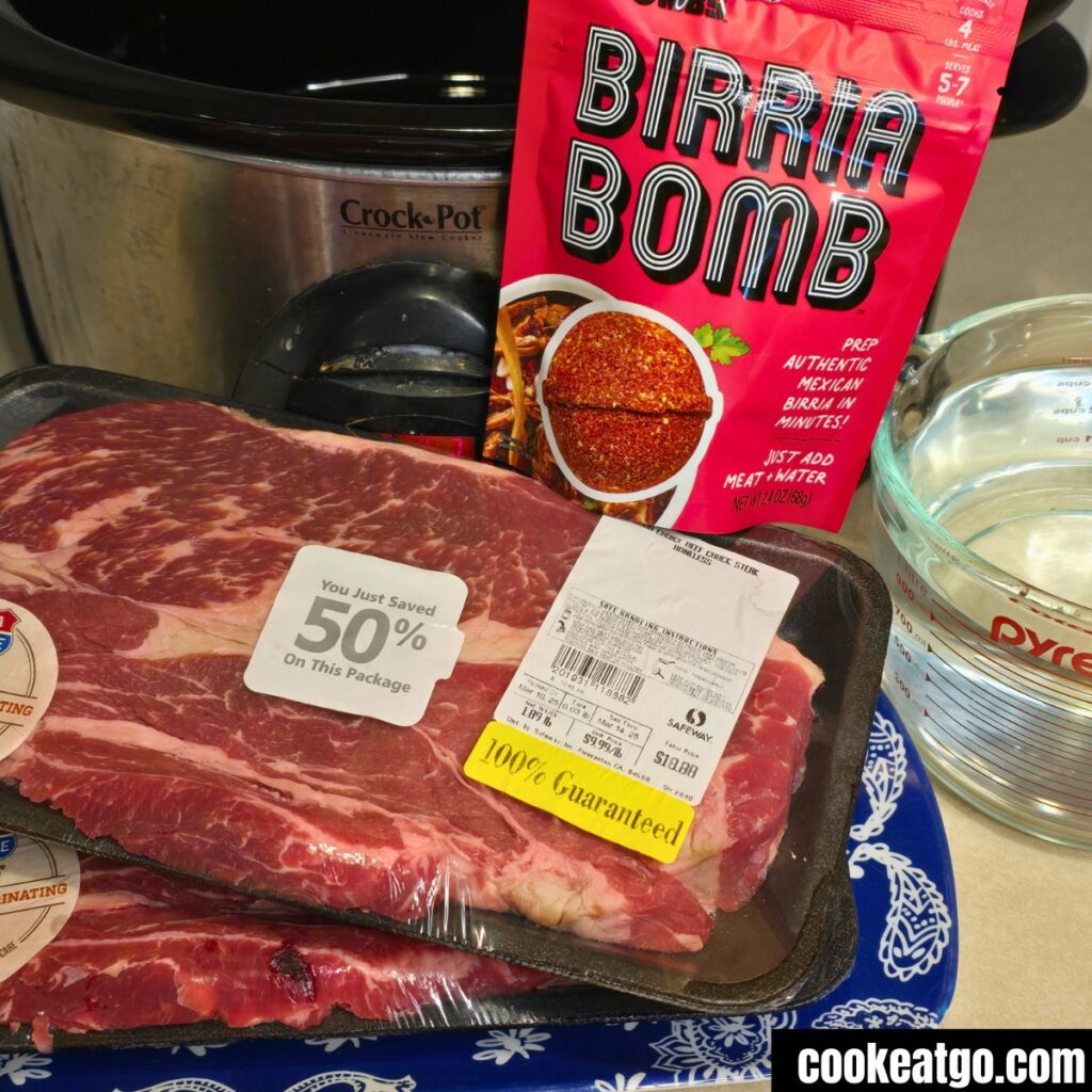 Birria Bombs! Easy Crockpt Birria!