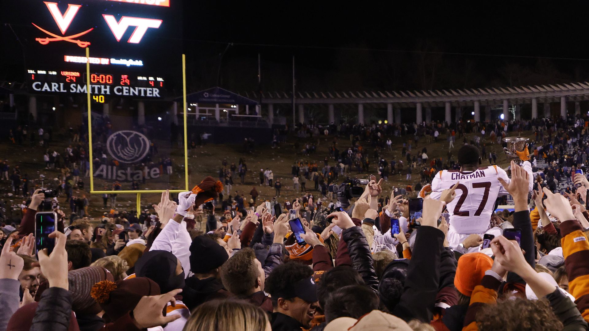 Virginia Tech football: Hokies reveal 3 night games at Lane Stadium ...